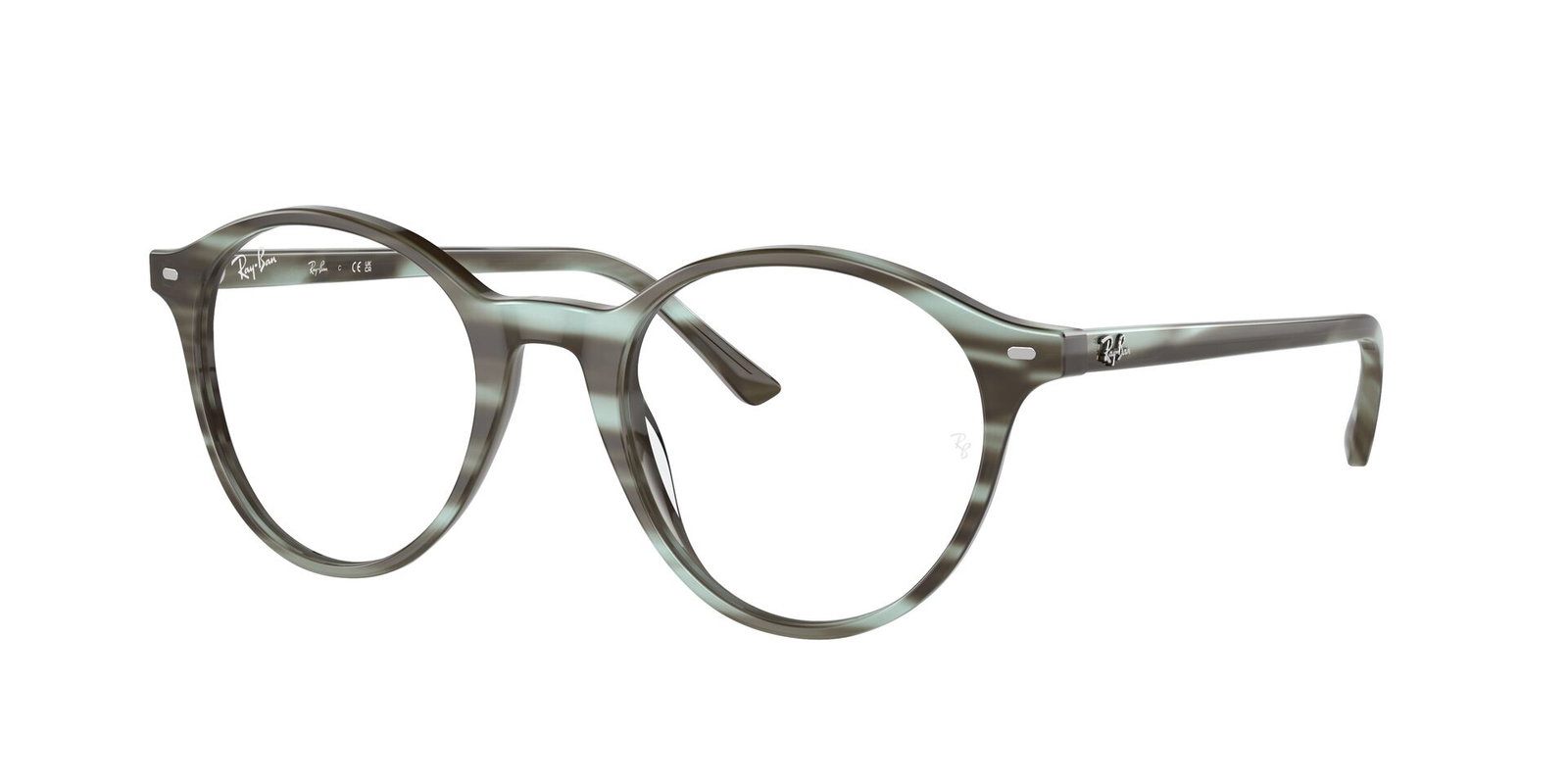 Ray Ban Brille RX5430 8356 51 in Grün gestreift