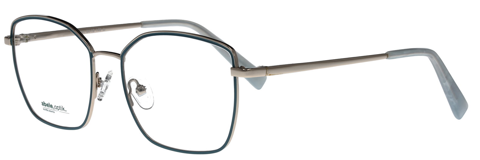 abele optik Brille für Damen in türkis/gold 148791
