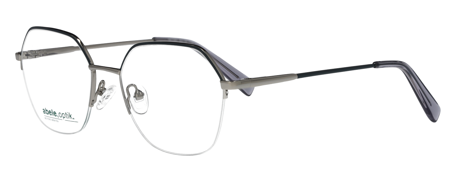 abele optik Brille für Damen in silber/grau 147081