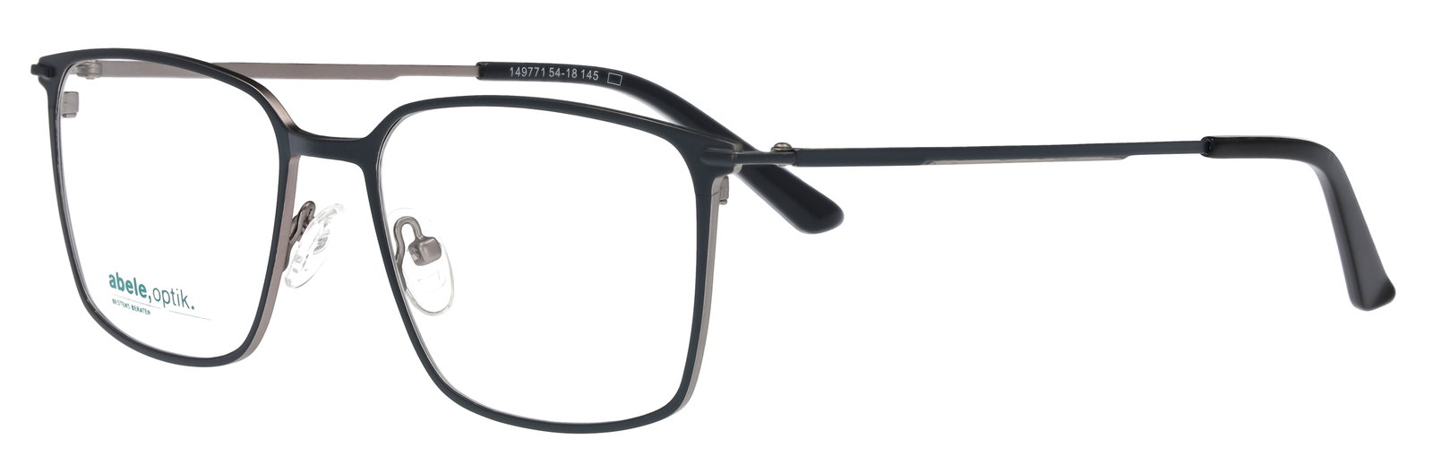 abele optik Brille für Herren in dunklem Blaugrau 149771