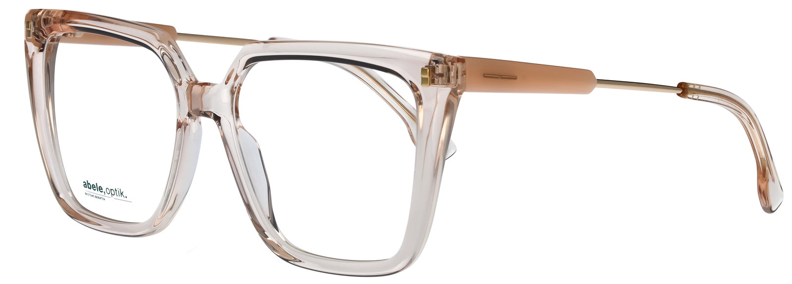 abele optik Brille für Damen in rosé transparent 149301
