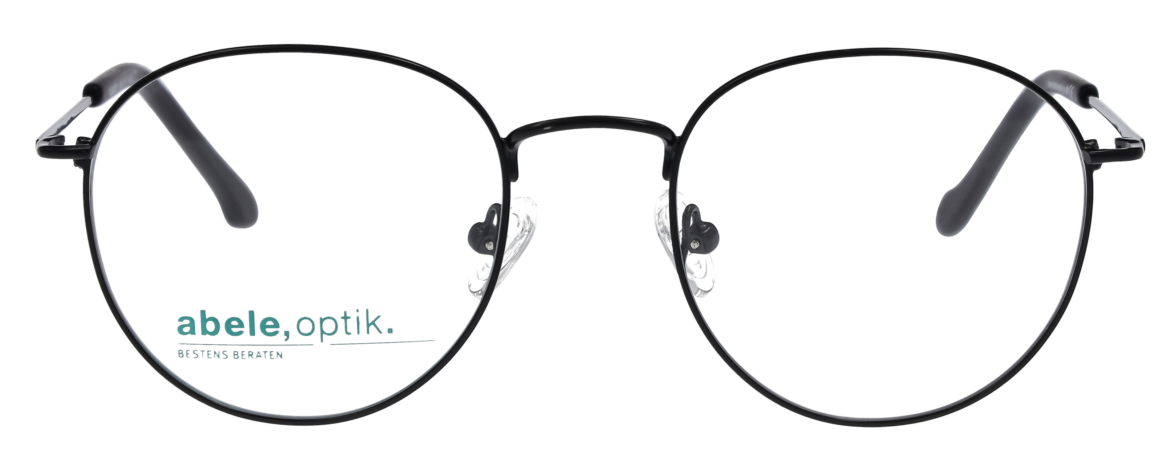 abele optik Brille für Herren in schwarz matt 148481