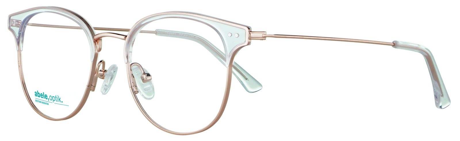 abele optik Brille 143691 in Gold transparent